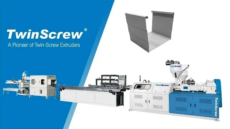 PVC Profile Extrusion Line - Extruder Manufacturer - TwinScrew